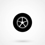 Abstract car wheel, rim logo Stock Vector Image by ©Anna_Maximenko ...