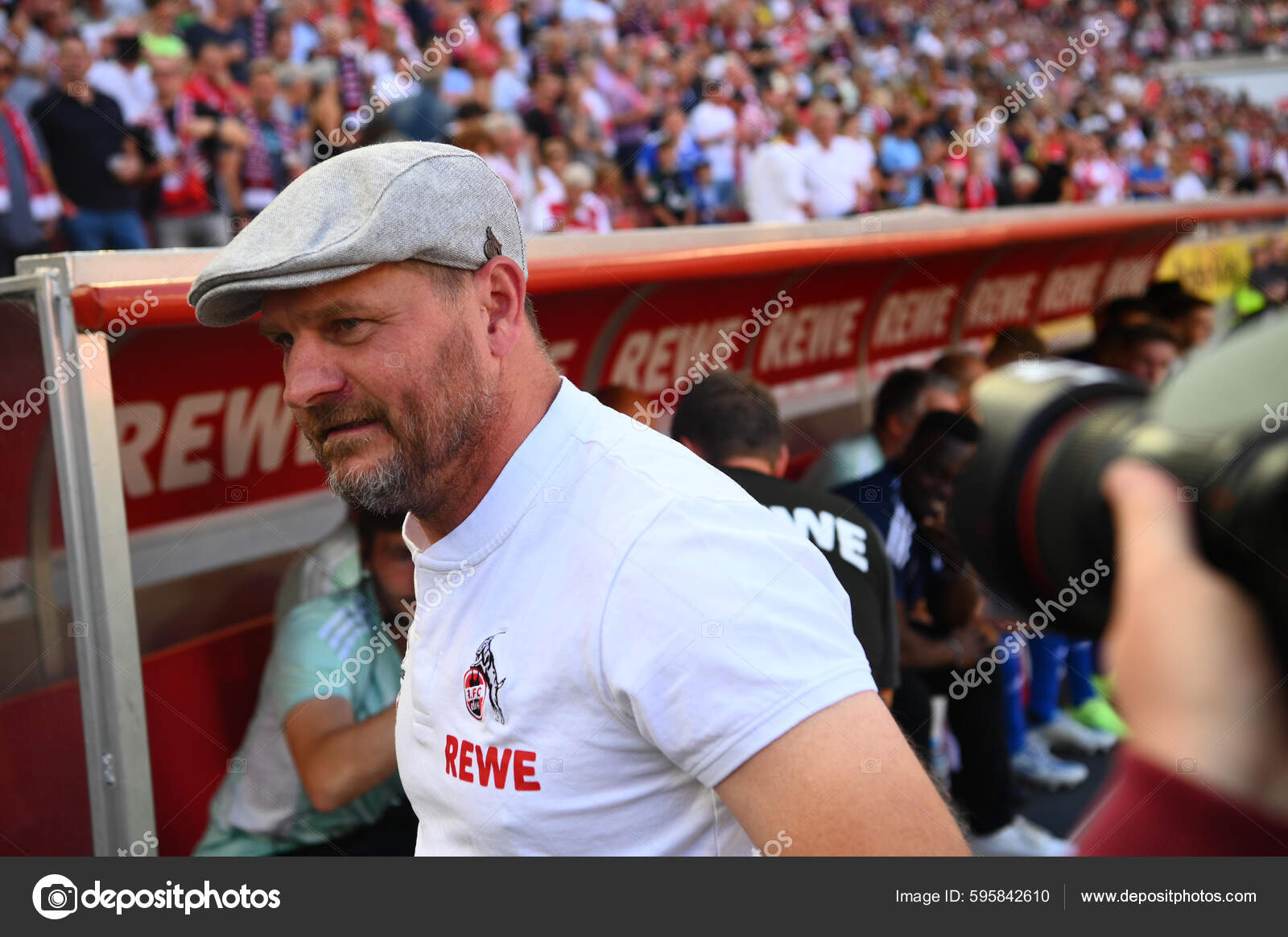 Koeln Germany August 2022 Steffen Baumgart Football Match Bundesliga ...