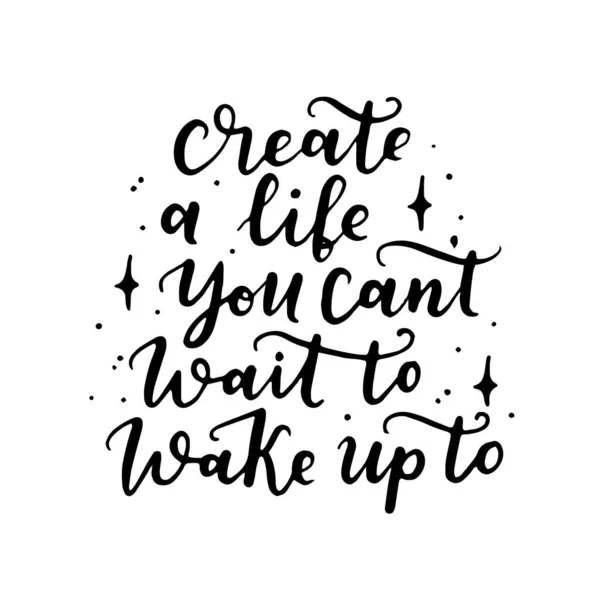 Inspirational and motivational quotes, isolated on the white background ...