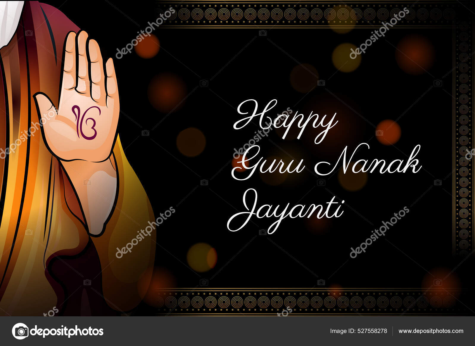 Happy Guru Purab on ocassion of Guru Nanak Jayanti the founder of ...