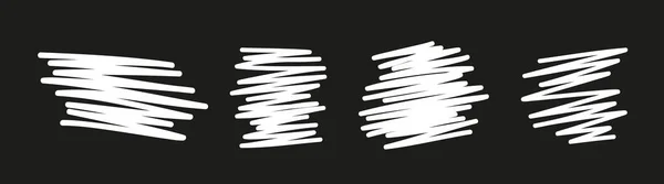 Hand Drawn Hatched Shapes Abstract Hatchings Sketchy Elements Freehand ...