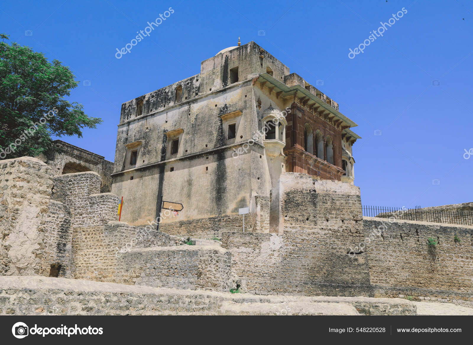 Panoramic View Ruins Shri Katas Raj Temples Also Known Qila — Stock ...
