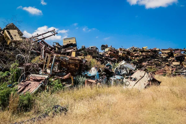 Abandoned Army Tanks Tank Graveyard Asmara Eritrea Stock Photo by ...
