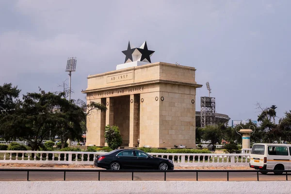 View Black Star Square Also Known Independence Square Heart Accra ...