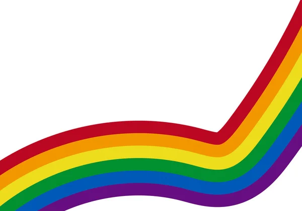 Pride Day Lgbtiq Flag White Background Stock Vector by ©Gabrieuskal ...