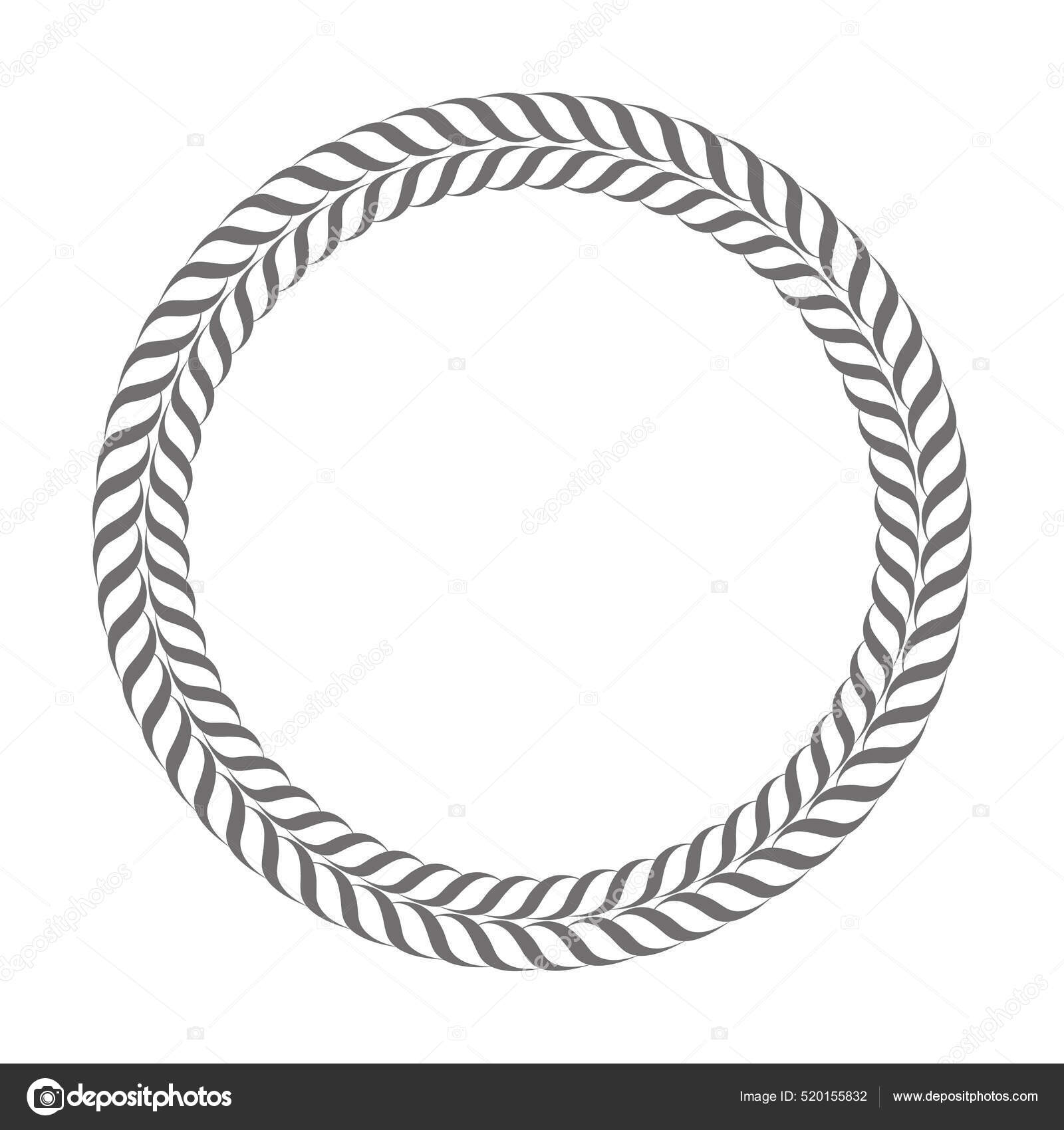 Vector Frame Circle Banner White Background Stock Vector by ©agrus1 ...