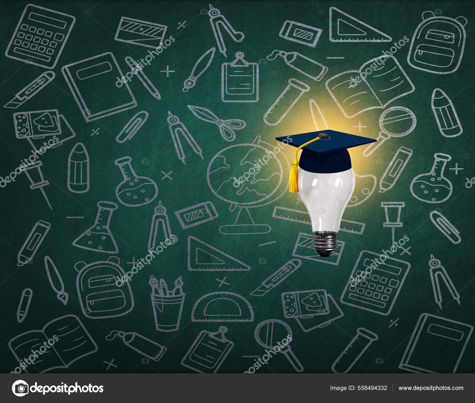 Learning Innovation Creative Education Concept Graduation Education ...