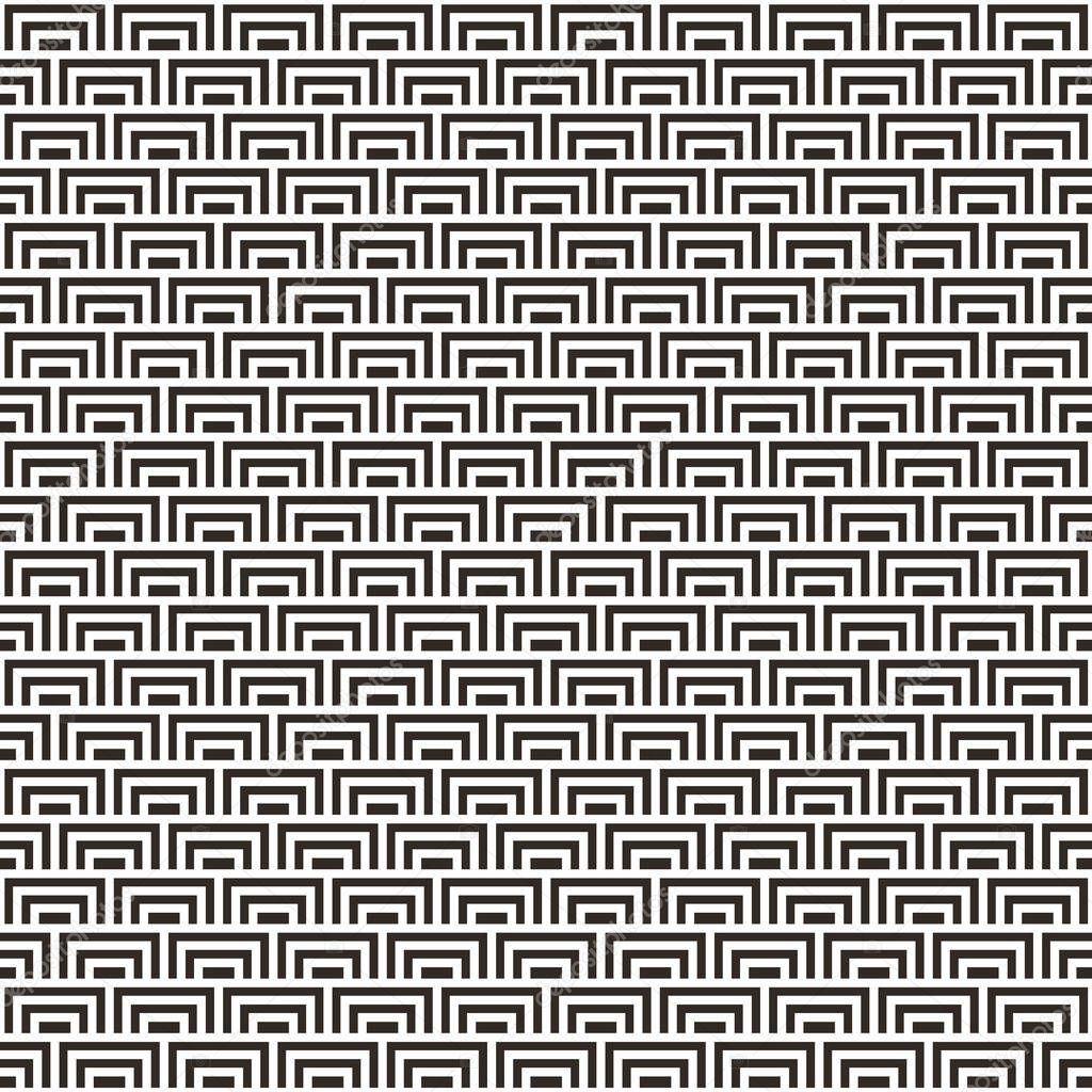 monocromo simple vector de arte plano en blanco y negro patr n sin costuras de minimalista geom ...