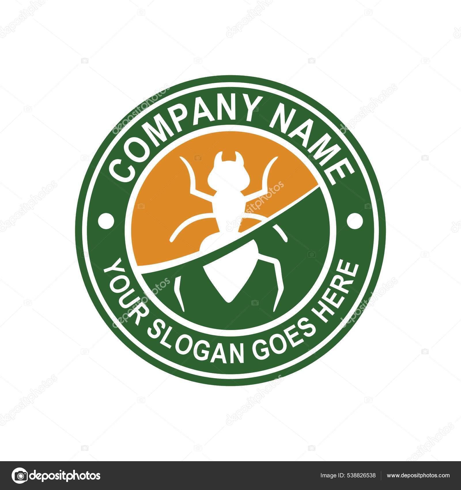 Pest Control Logo Insecticide Logo Stock Vector Image by ©Pure_Design ...