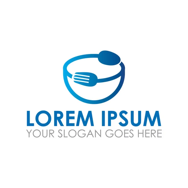 Restoran Logo Makanan Logo Vektor Vektor Stok oleh ©Pure_Design 538454598