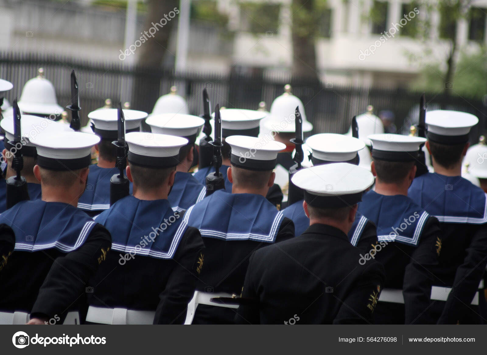 Sailors Royal Navy Marching London England Stock Photo by ©Chriscarnell ... Sailors Royal Navy Marching London England Stock Photo by ©Chriscarnell ...