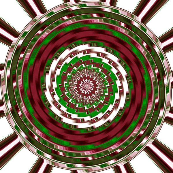 Abstract and contemporary digital art circle design - Stock Image ...