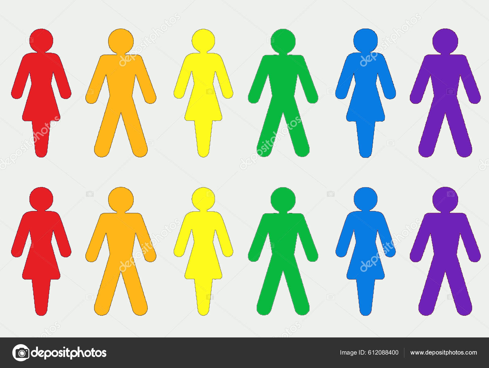 Diseño Papel Embalaje Color Lgbt: fotografía de stock © Chriscarnell ...