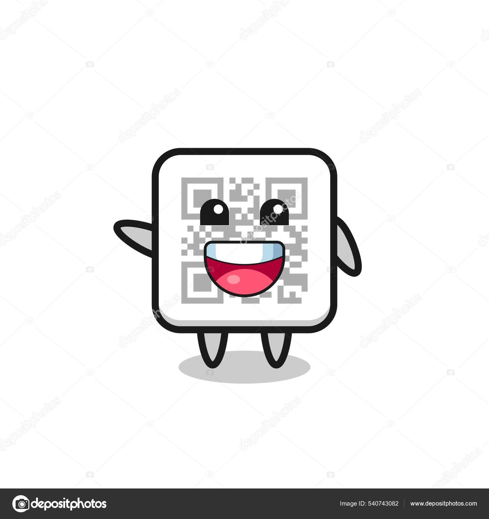 Happy Code Cute Mascot Character Cute Design Stock Vector by ©heriyusuf ...