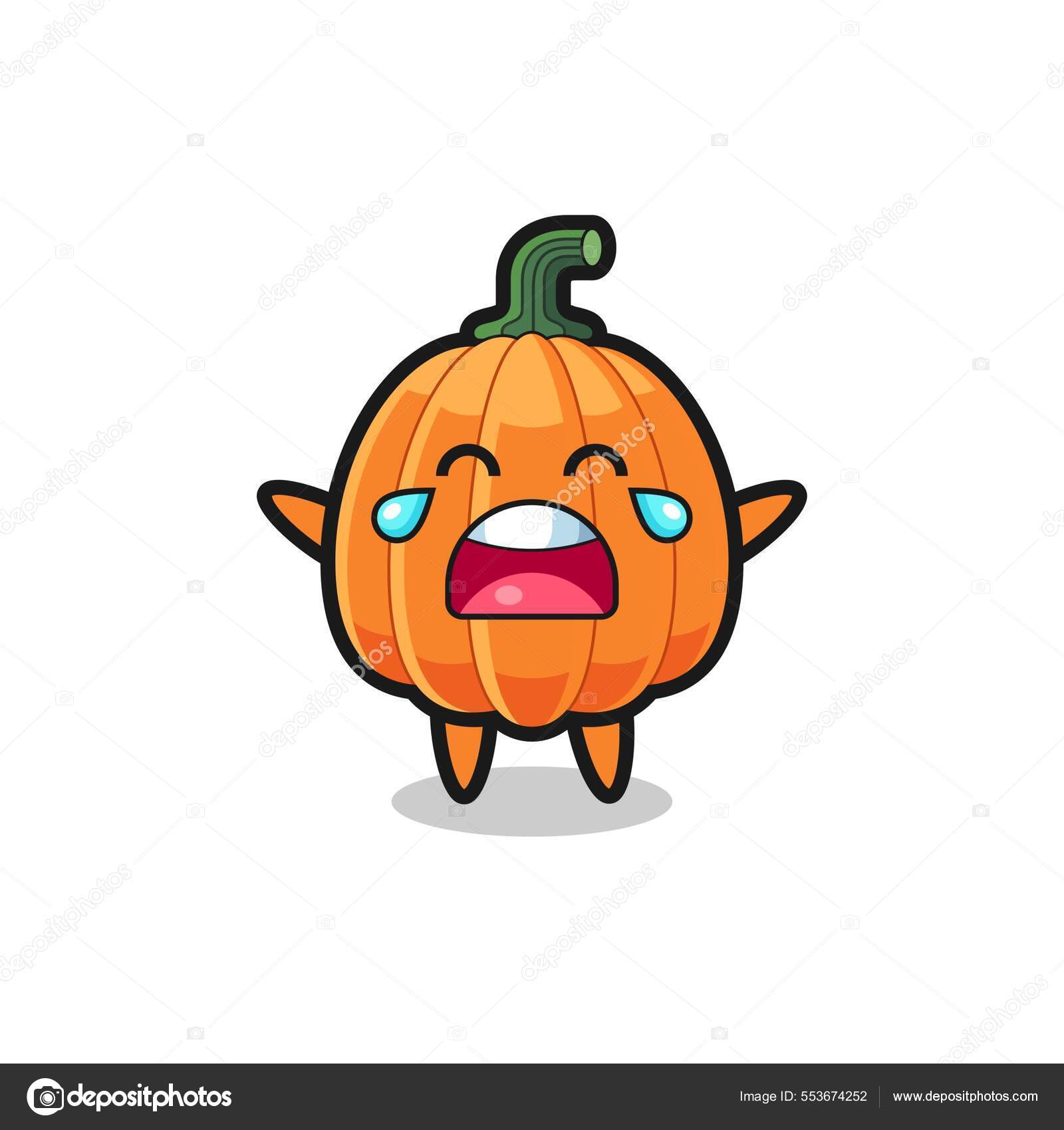 Crying Jack O Lantern