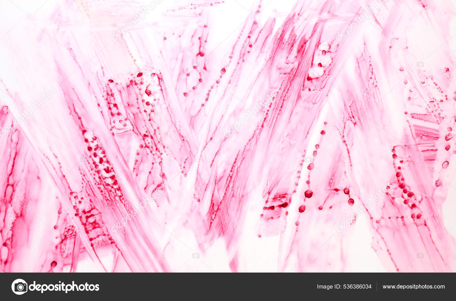 Abstract Pink Stripes Background Watercolor Ink Wallpaper Paint Stains ...