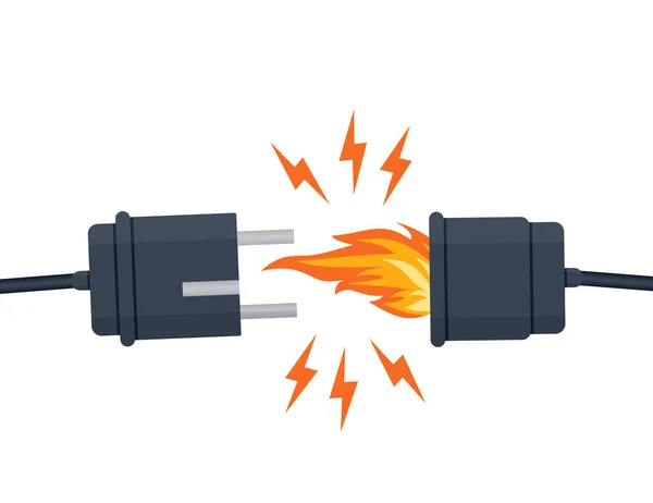 Electrical Burns Clipart