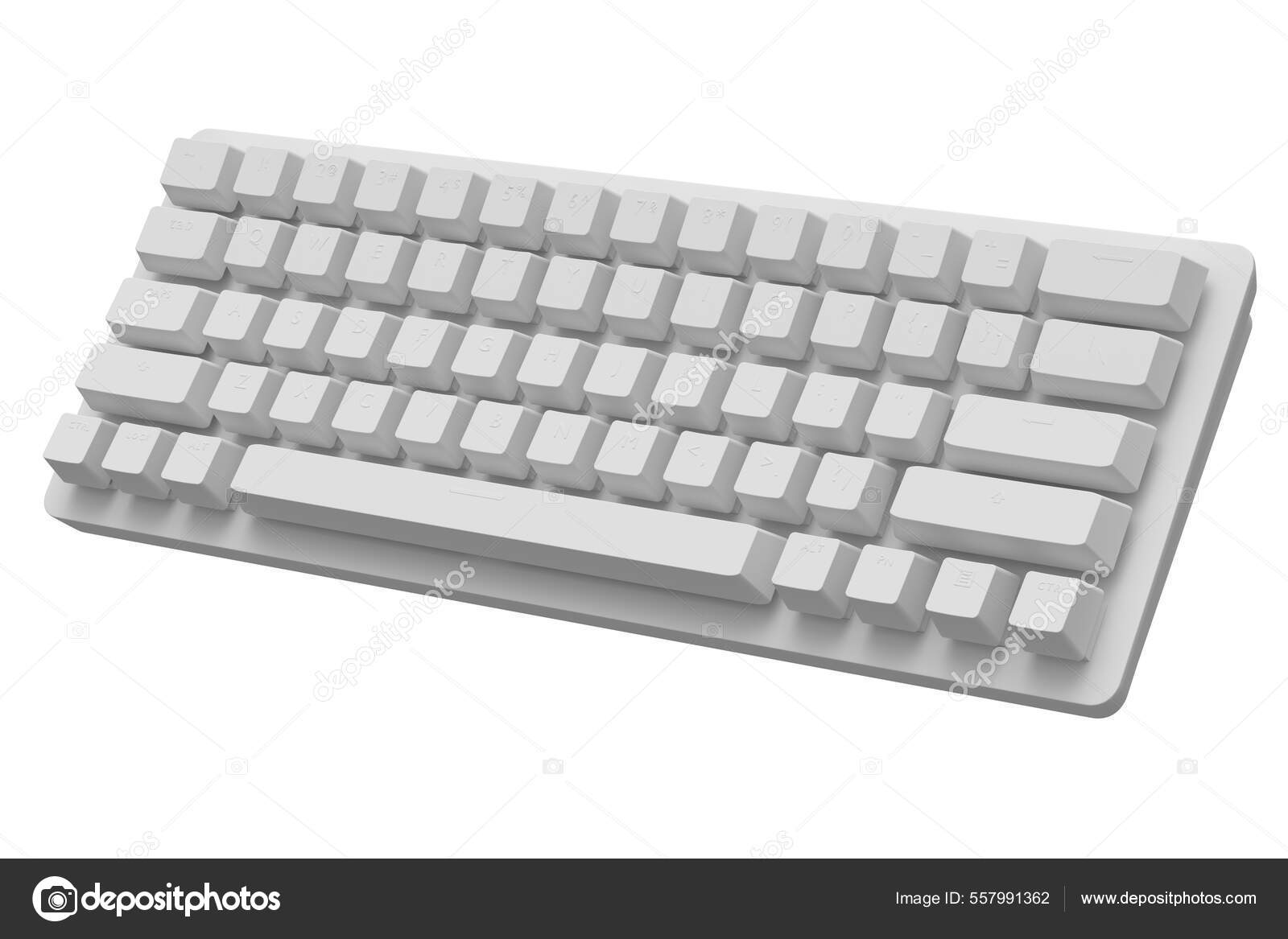 Blank Computer Keyboard Clipart
