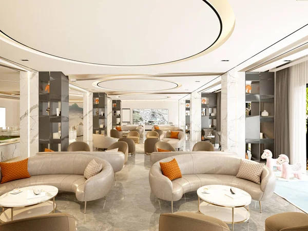 Render Hotel Meeting Room — Stock Photo © mtellioglu #178801866