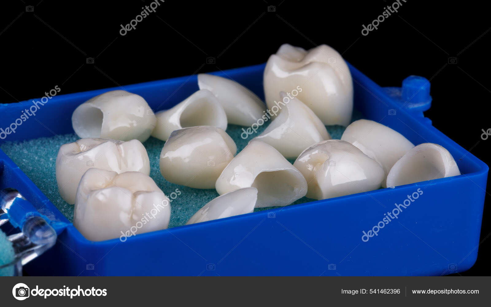 Dental Ceramic Crowns Special Case — Stock Photo © dendorstock #541462396