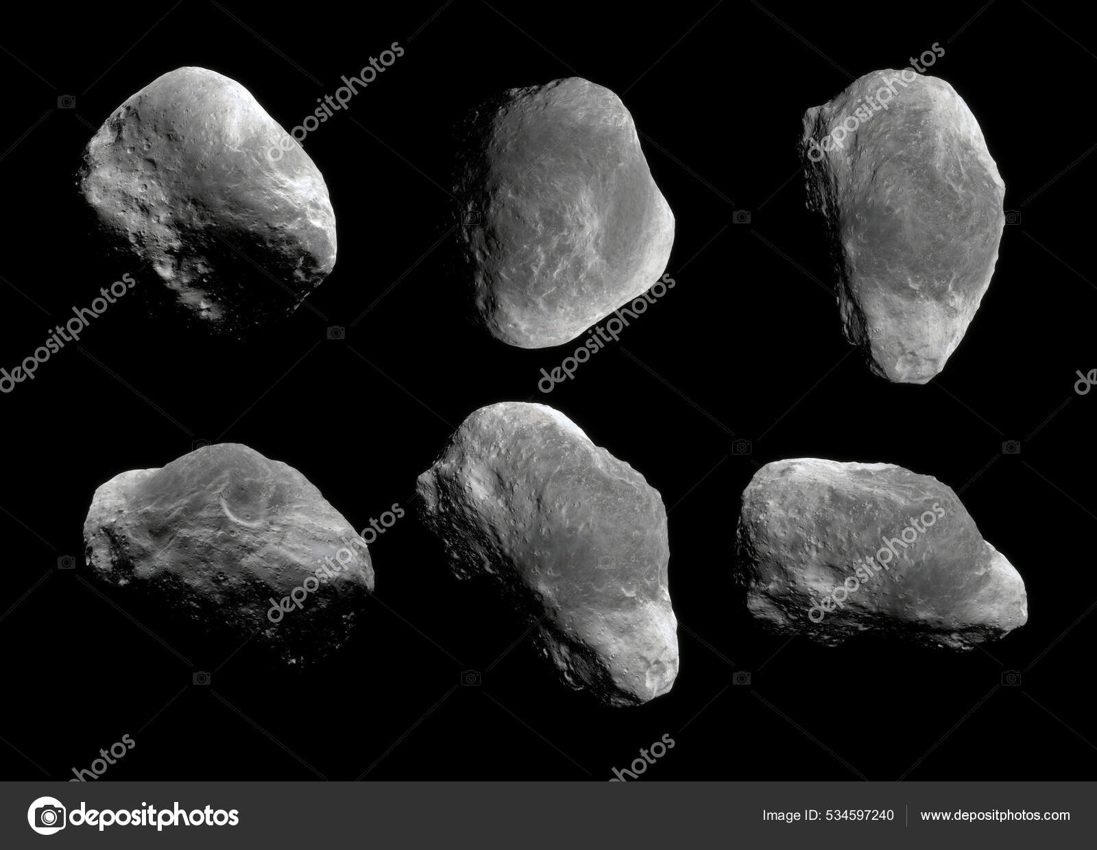 Asteroid Render