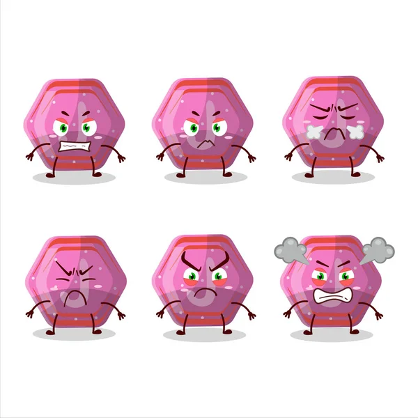Pink Gummy Candy J Vector Art Stock Images Depositphotos