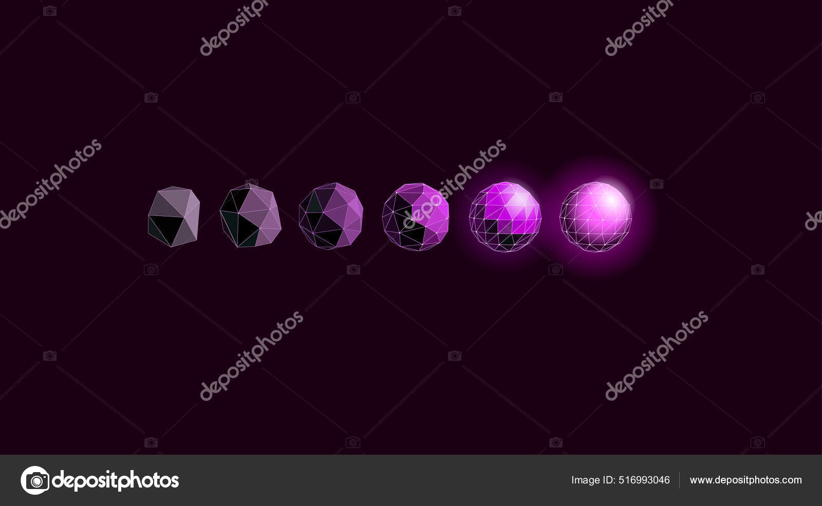 3D polygonal transformation shape development. Self coaching personal ...