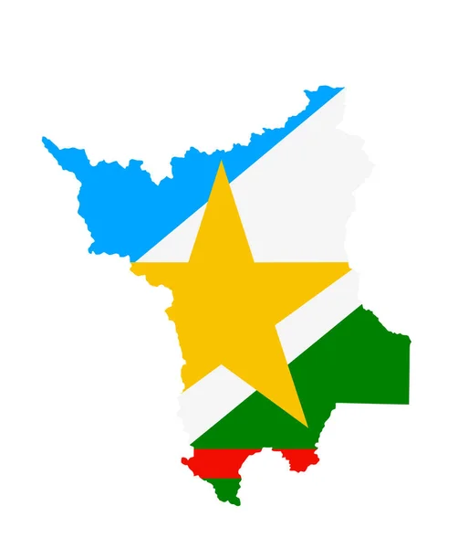 Roraima map Vector Art Stock Images | Depositphotos