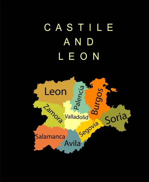65 Castile leon map Vector Images | Depositphotos