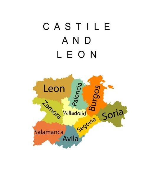 65 Castile leon map Vector Images | Depositphotos