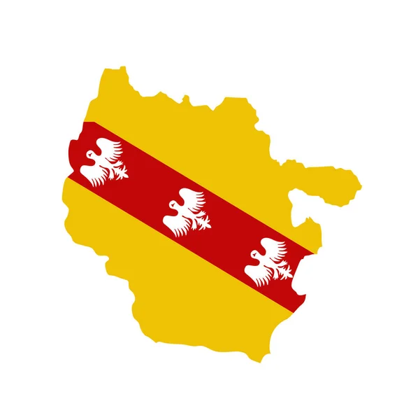 Mapa regionu lotaryngia Vector Art Stock Images | Depositphotos