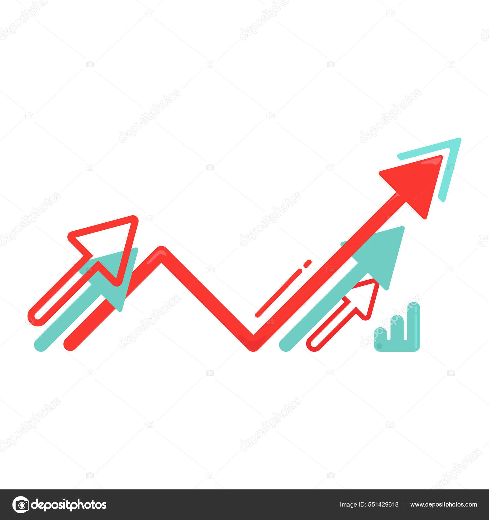 Infographics icon. Financial news vector illustration design isolated ...