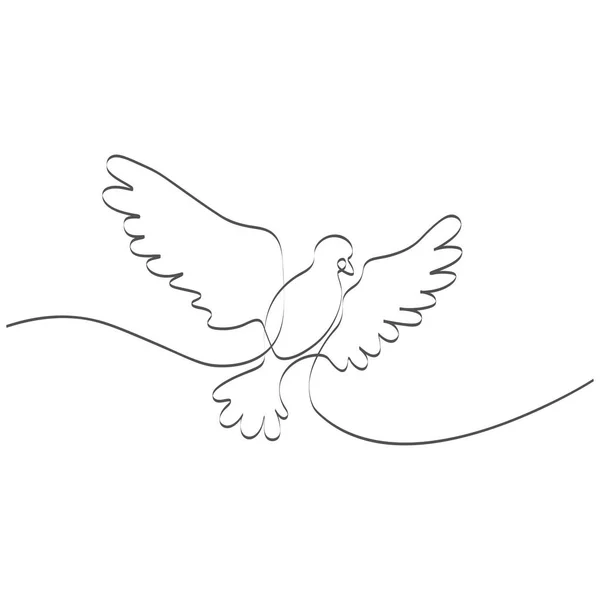 Duif tekening vectorafbeeldingen, illustraties en clipart | Depositphotos