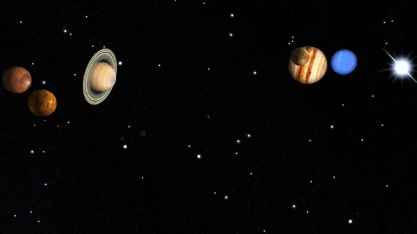 Space Infinite Universe Galaxies Planets Background Stock Photo by ...