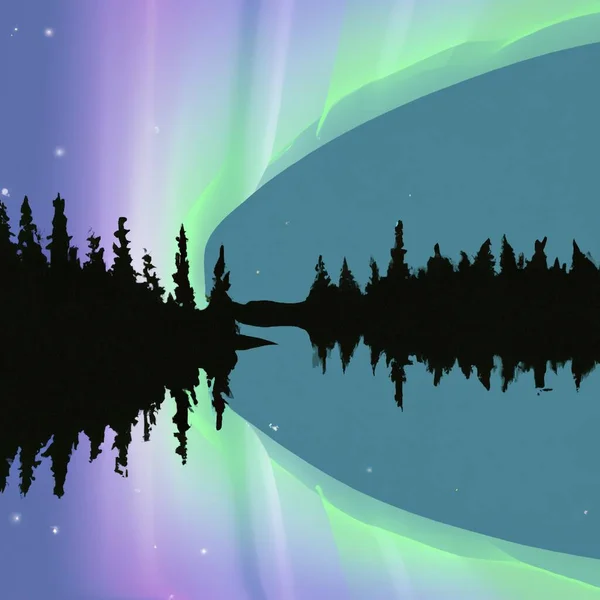 9,331,723 Northern lights cartoon Vector Images | Depositphotos