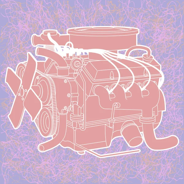 Simple Car Engine Diagram