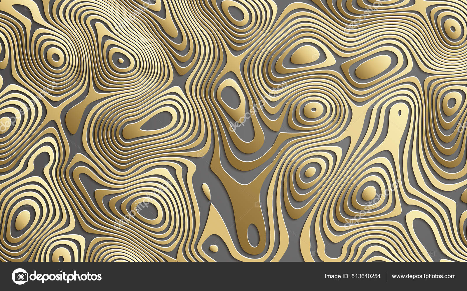 Luxury gold background. Wavy gold landscape consept of gold vector ...