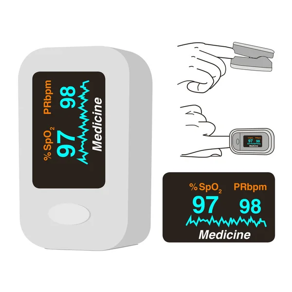 100,000 Oxygen saturation monitor Vector Images | Depositphotos