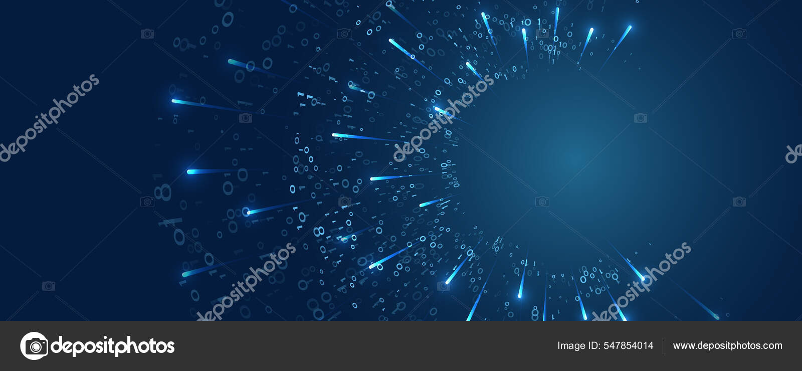 Database Vector Concept Abstract Technology Background Consisting ...