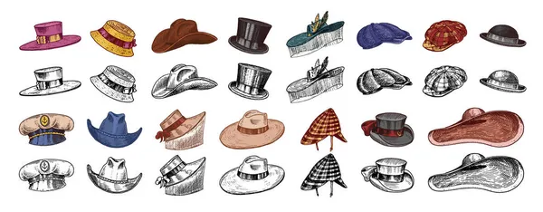 English Hats Clip Art