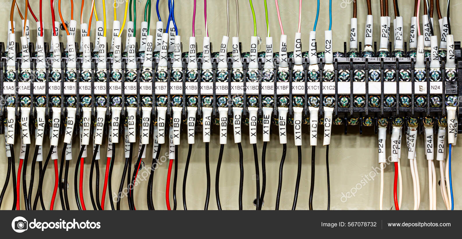 Wiring Machine Control Circuit Boards Automotive Industry Communication ...