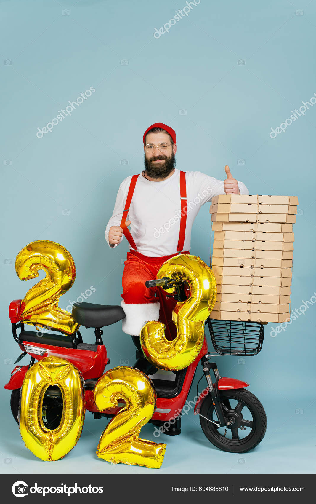 Pizza Delivery Man Costume