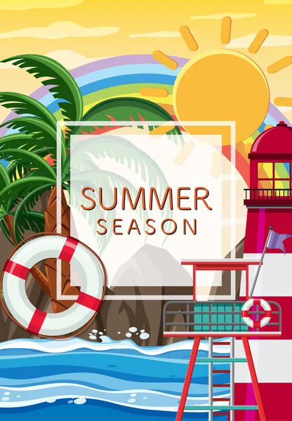 Summer season clipart Vector Images | Depositphotos