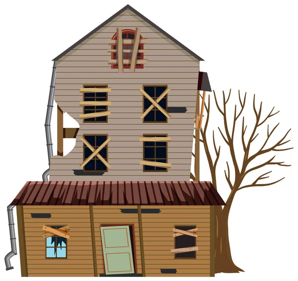 Broken house cartoon Stock Photos, Royalty Free Broken house cartoon ...