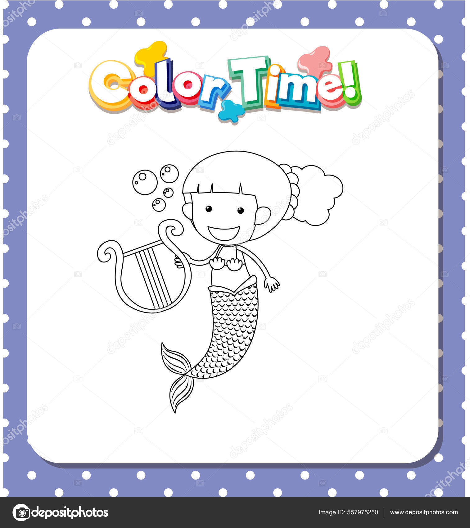 Mermaid Outline Template
