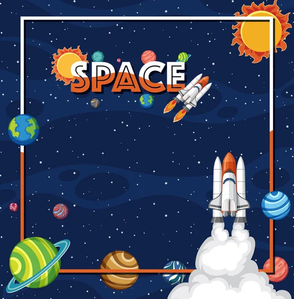 Space Element Space Background Illustration Stock Vector by ©brgfx ...