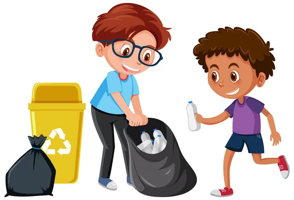 100,000 Kids recycling Vector Images | Depositphotos