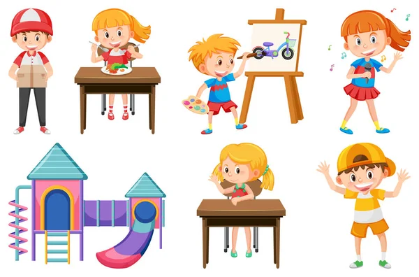 100,000 Prescolare in classe Vector Images | Depositphotos