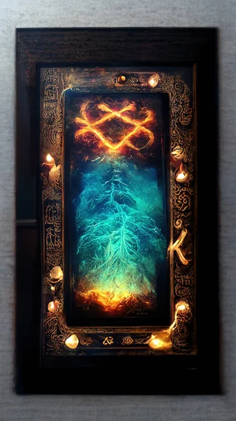 Tarot card frame Stock Photos, Royalty Free Tarot card frame Images ...