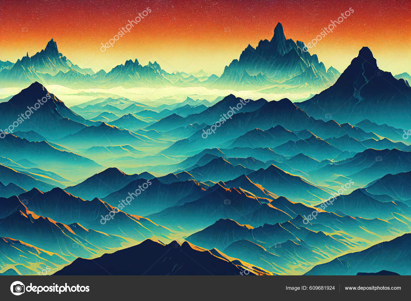 Concept Art Landscape Mountain